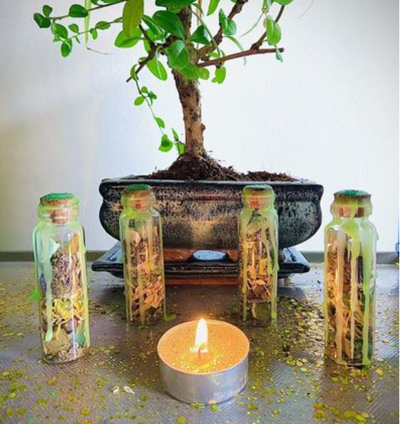 Spell Jars – Bad Witch Spell Candles